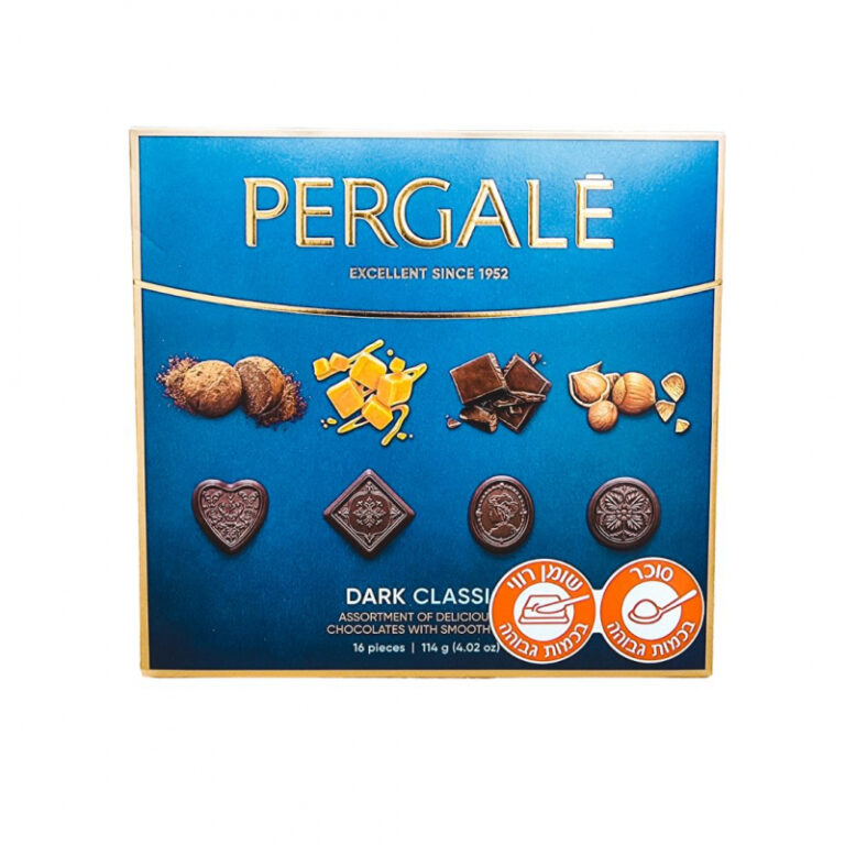 מארז שוקולד בלגי מריר PERGALE | עלי כותרת